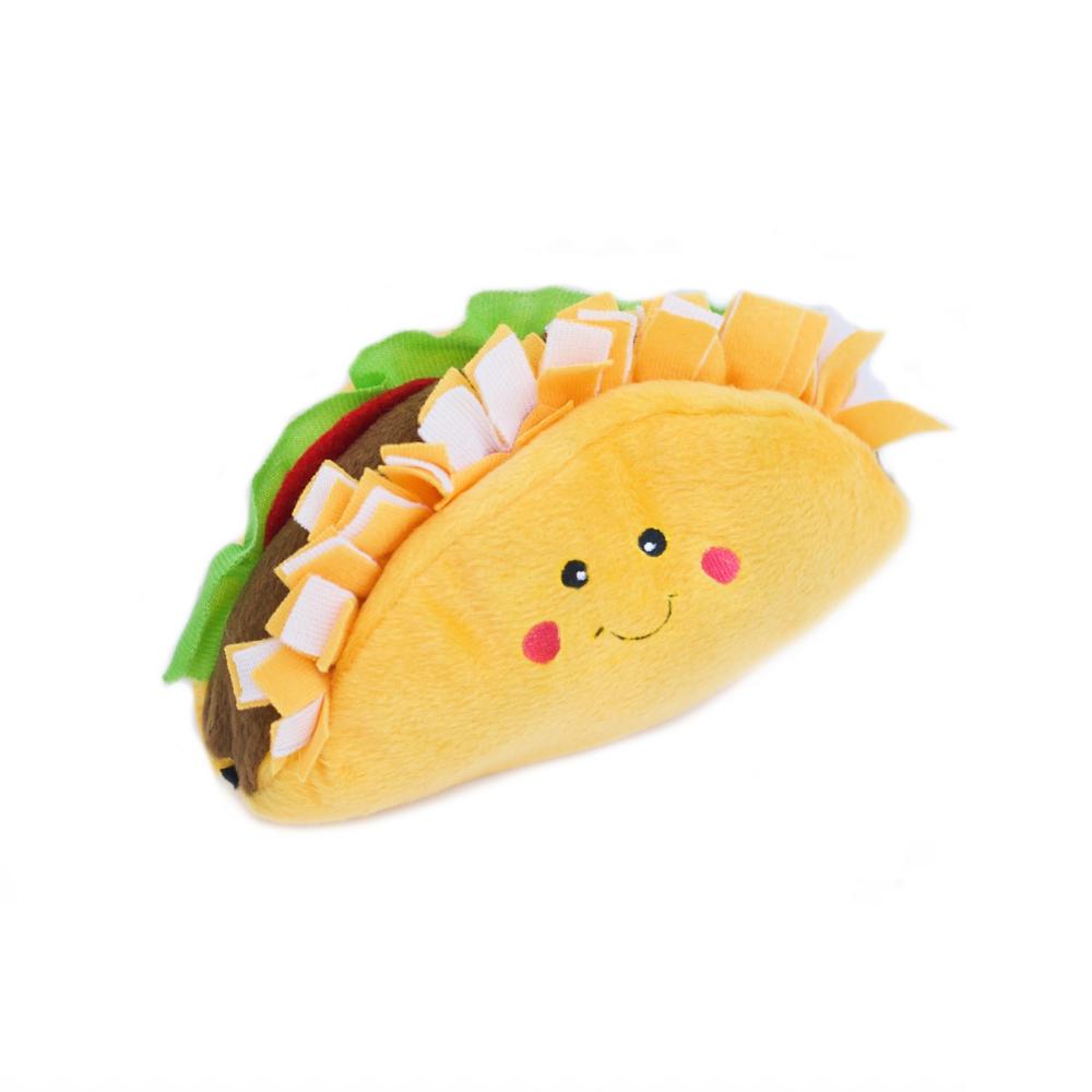Taco Plush Dog Toy – Canine Compassion Bandanas
